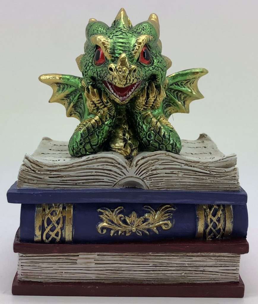Green dragon book box – Carolina Trading