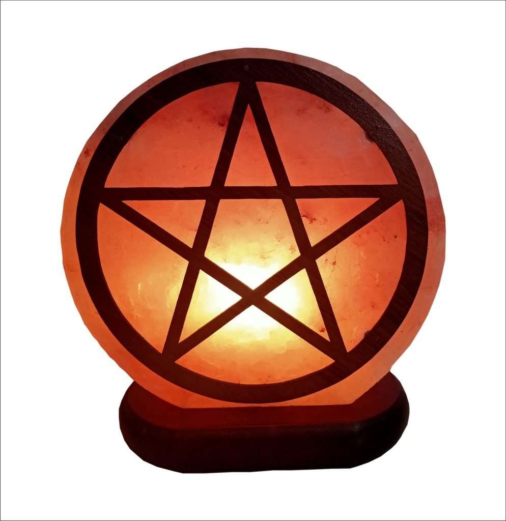 Pentagram Salt Lamp – Carolina Trading