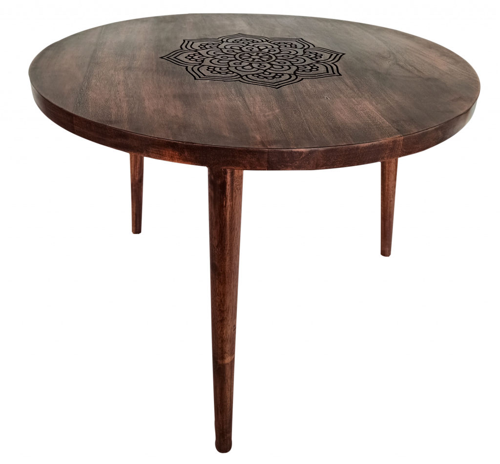 Spiritual Accents Mandala Table – Carolina Trading
