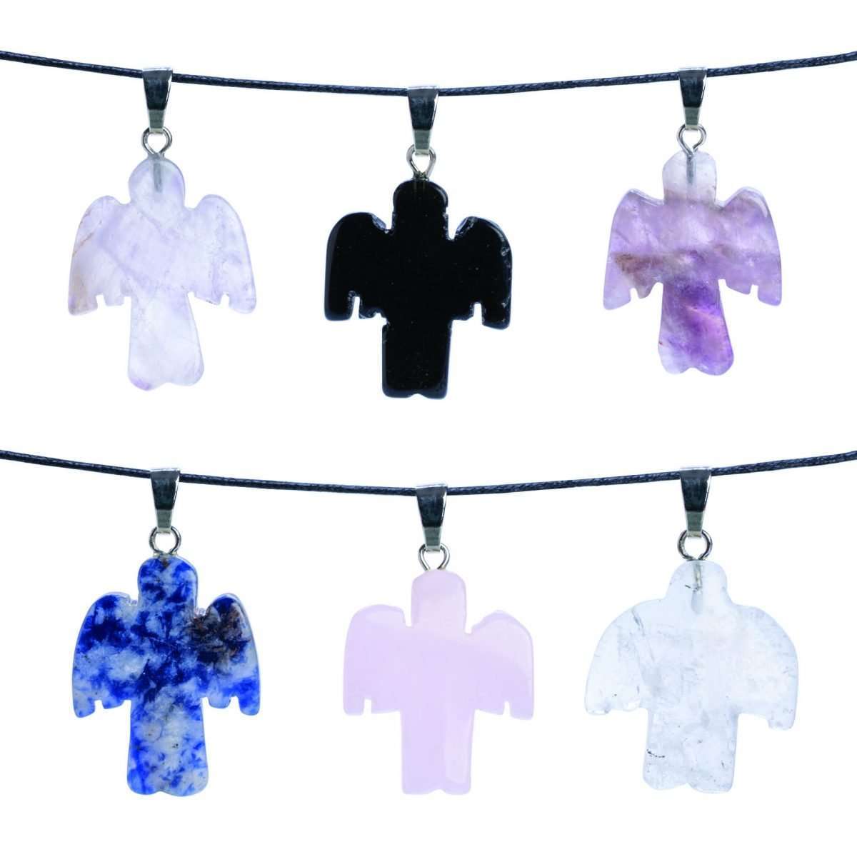 Guardian Angel Gemstone Pendant – Carolina Trading