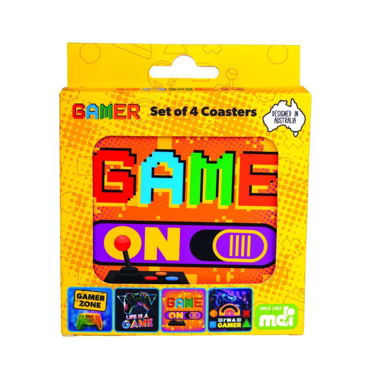 Gamer Coasters Set – Carolina Trading