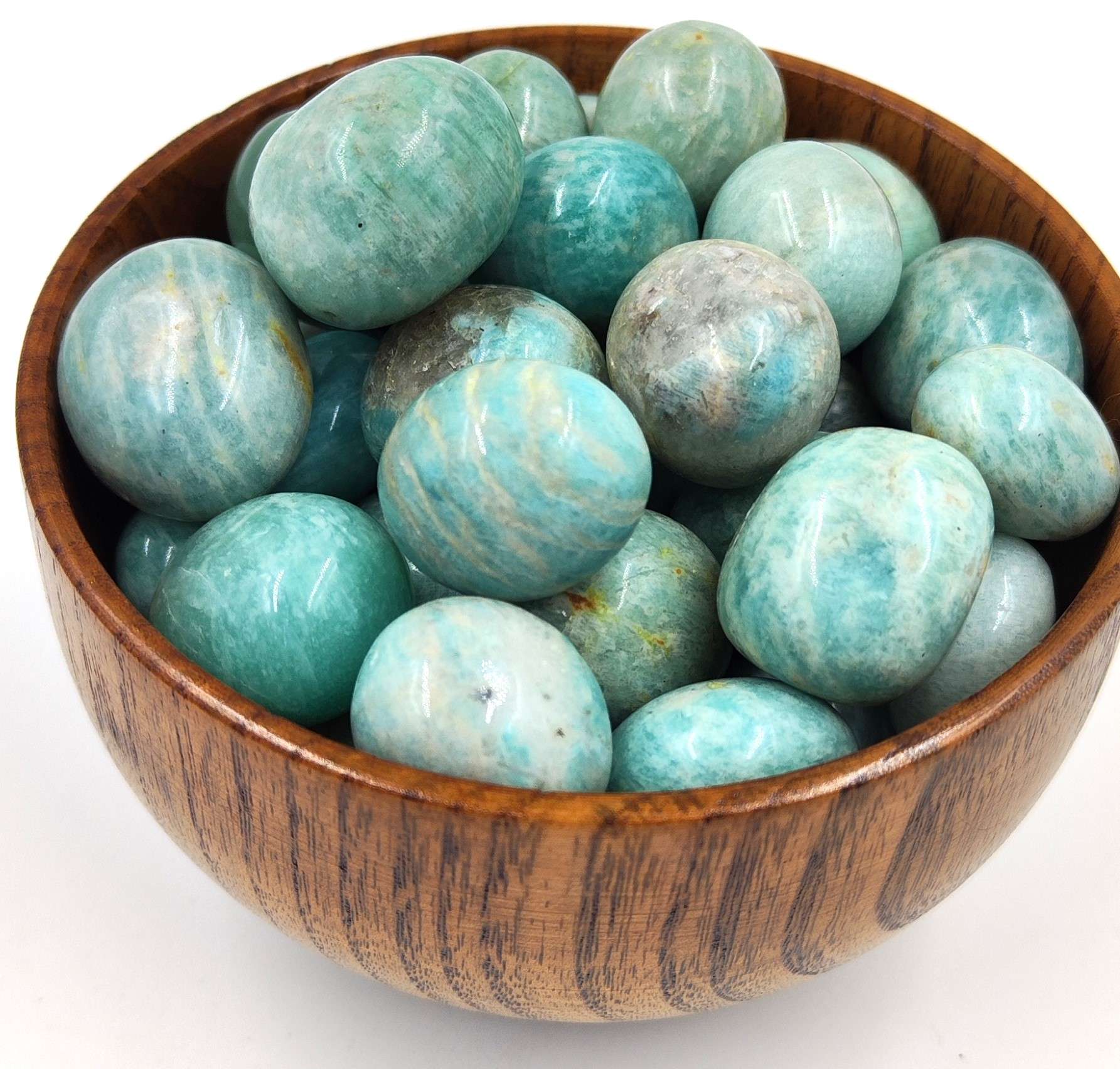 Tumbled Stone Loose Amazonite – Carolina Trading